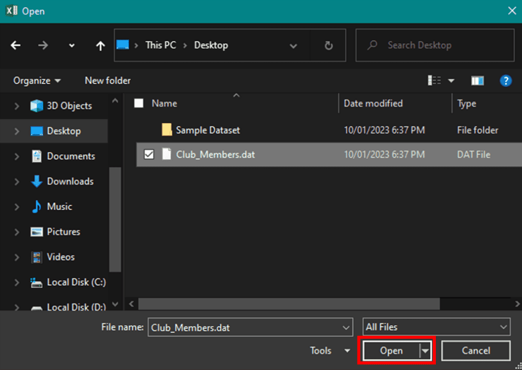 How to Open DAT Files in Excel? 2 Easy Ways!
