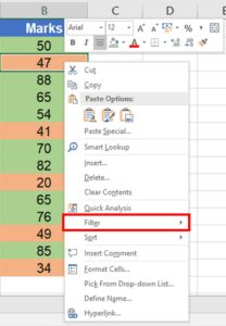 How to Filter by Color in Excel? 4 Easy Ways!