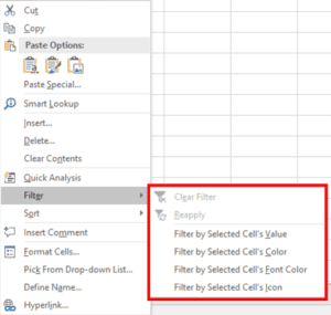 How to Filter by Color in Excel? 4 Easy Ways!
