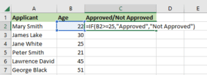 How to Use Greater Than or Equal to Operator in Excel Formula?