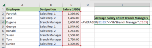 'Does Not Equal' Operator in Excel (Examples)