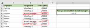 'Does Not Equal' Operator in Excel (Examples)
