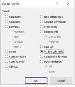 How to Select Visible Cells Only in Excel? 3 Easy Ways + Shortcut!