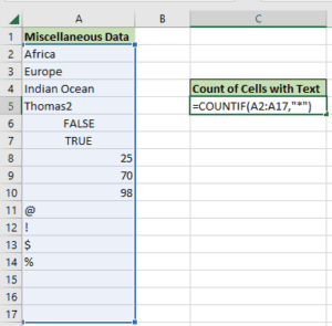How to Count Cells with Text in Excel? 3 Easy Ways!