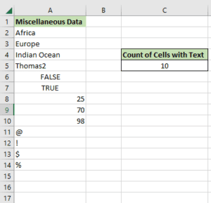 How to Count Cells with Text in Excel? 3 Easy Ways!