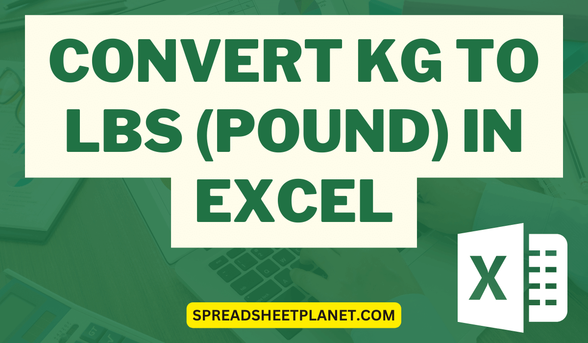 How To Convert KG To Lbs Pound In Excel 3 Easy Ways How To Convert KG To Lbs Pound In Excel 3 Easy Ways