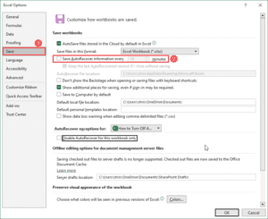 How to Turn Off Autosave in Excel?