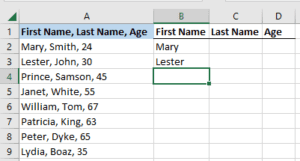 Opposite of Concatenate in Excel (Reverse Concatenate)