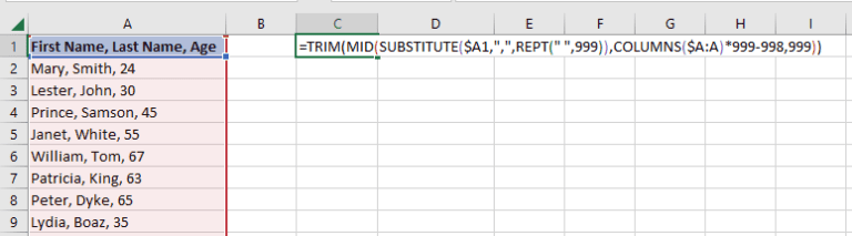 Opposite Of Concatenate In Excel Reverse Concatenate