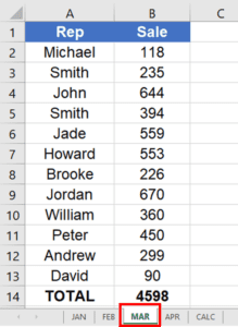 3D Reference in Excel - What is it and How to Use it?
