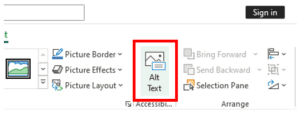 How to Add ALT Text to Objects in Excel? 3 Easy Ways!