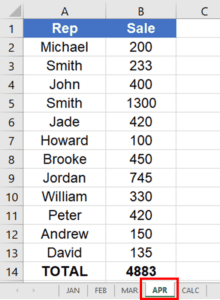 3D Reference in Excel - What is it and How to Use it?