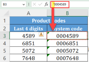 How to Add Leading Zeros in Excel? 6 Easy Ways!