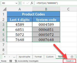 How to Add Leading Zeros in Excel? 6 Easy Ways!