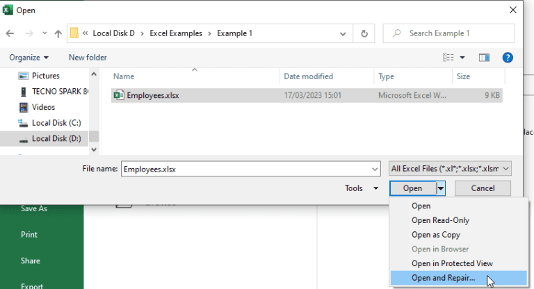 Can't Insert a Row in Excel - Possible Reasons and Fix!