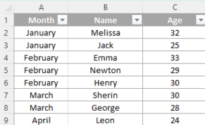 How to Count Filtered Rows in Excel?