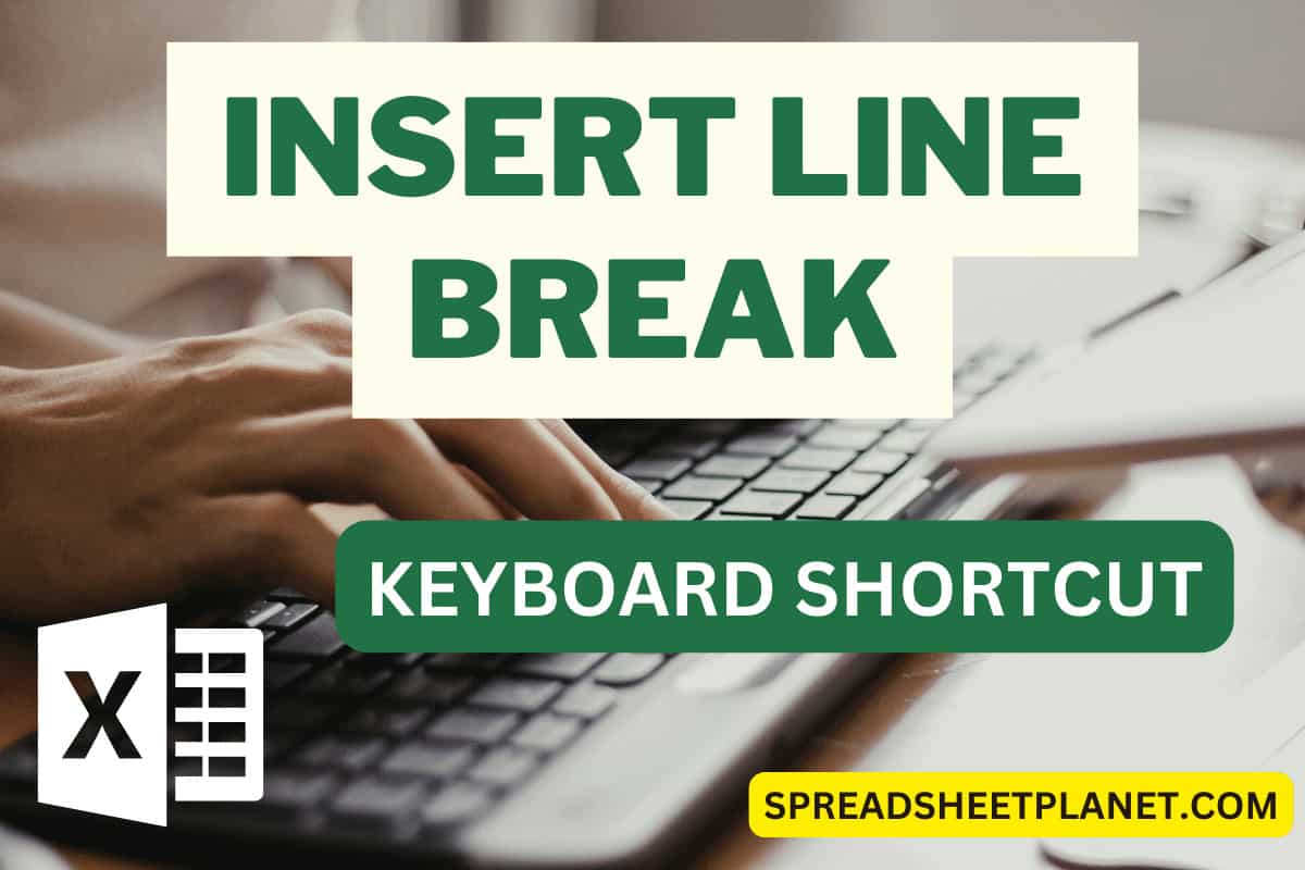 Insert Line Break In Excel Shortcut 