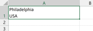 Insert Line Break In Excel (shortcut)