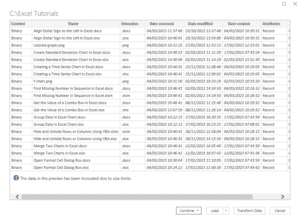 Get File Names in a Folder into Excel (Copy Files Names)