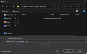 XLTX vs. XLSX - Difference and Similarities