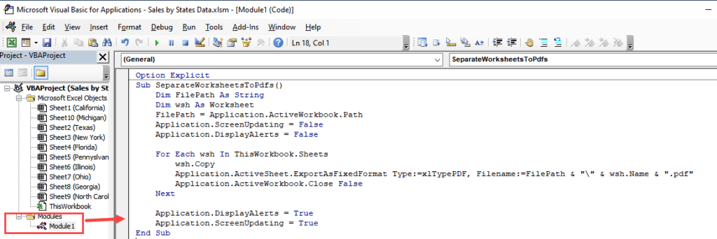 Separate Excel Sheets Into Separate Files (5 Easy Ways)