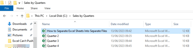 Separate Excel Sheets Into Separate Files (5 Easy Ways)