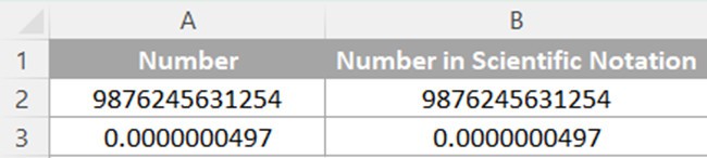  How To Write Scientific Notation In Excel 5 Easy Ways 