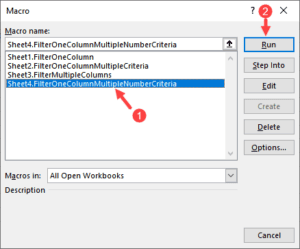 VBA Macro Codes to Filter Data In Excel (Examples)