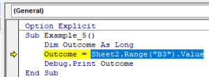 VBA Type Mismatch Error (Error 13)