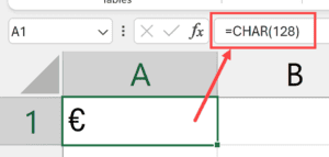 How to Insert Euro Symbol in Excel?