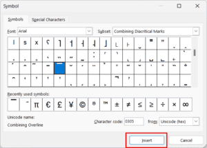 How to Insert Average (X-Bar) Symbol in Excel? 3 Easy Ways!