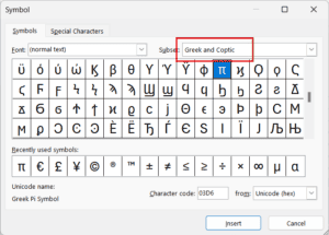 How to Insert Delta Symbol (Δ or δ) in Excel?