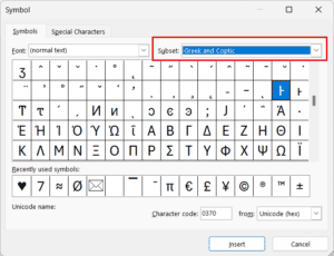 How to Insert Sigma (Σ) Symbol in Excel?