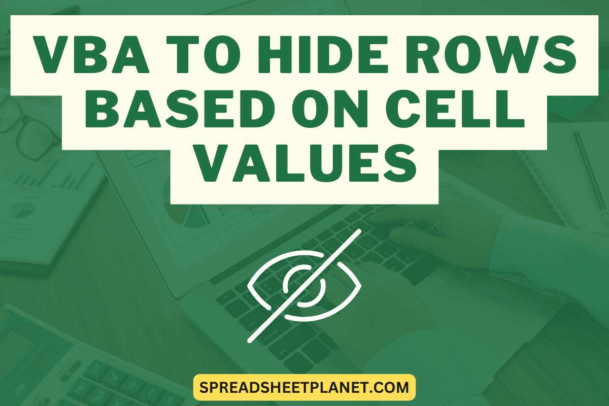 VBA To Hide Rows Based On Cell Values