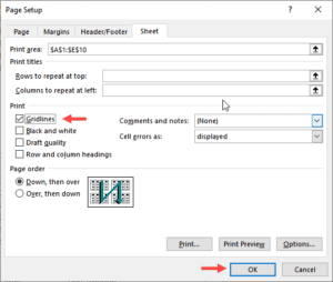 How to Set Print Area in Excel (5 Easy Ways)