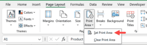 How to Set Print Area in Excel (5 Easy Ways)