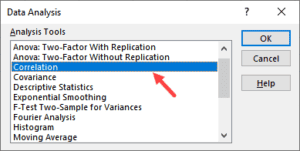 Calculate Correlation Coefficient in Excel (2 Easy Ways)