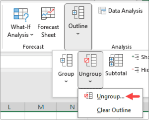 How to Remove Groupings in Excel? 3 Easy Ways