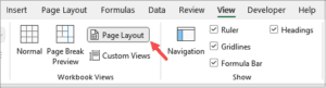 How to Remove Page Numbers in Excel