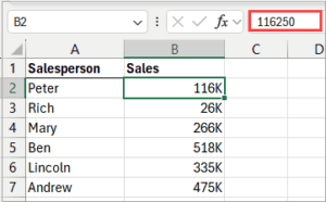 Show Thousands as K in Excel (3 Easy Ways)