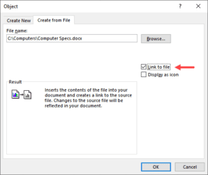How to Insert Word Document into Excel (5 Easy Ways)