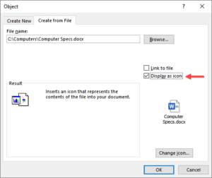 How to Insert Word Document into Excel (5 Easy Ways)