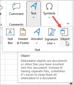 How to Insert Word Document into Excel (5 Easy Ways)