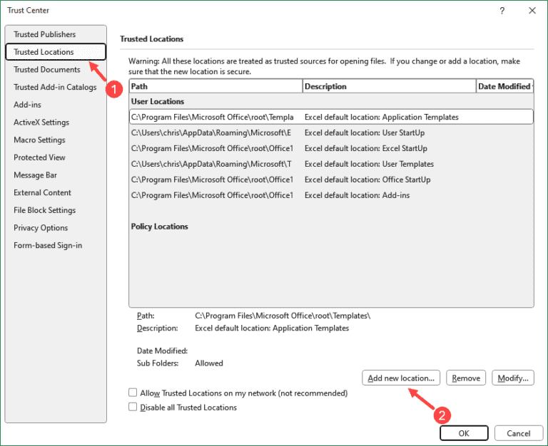 Unblock Macros in Excel Files Downloaded From the Web