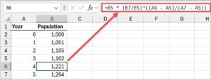 How to Interpolate in Excel (4 Easy Ways)
