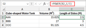 Calculate Cube Root in Excel (3 Easy Ways)