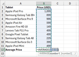 Calculate the Population Mean in Excel (12 Easy Ways)