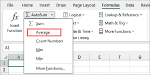 Calculate the Population Mean in Excel (12 Easy Ways)