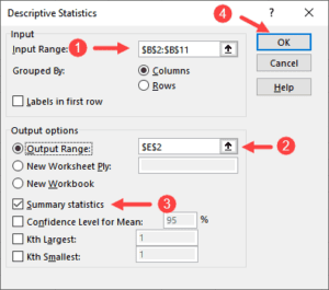 Calculate the Population Mean in Excel (12 Easy Ways)