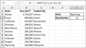 Find Row Number of Matching Value in Excel (5 Easy Ways)